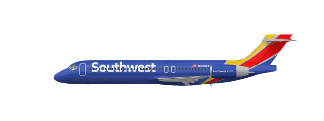 Southwest Airlines 717