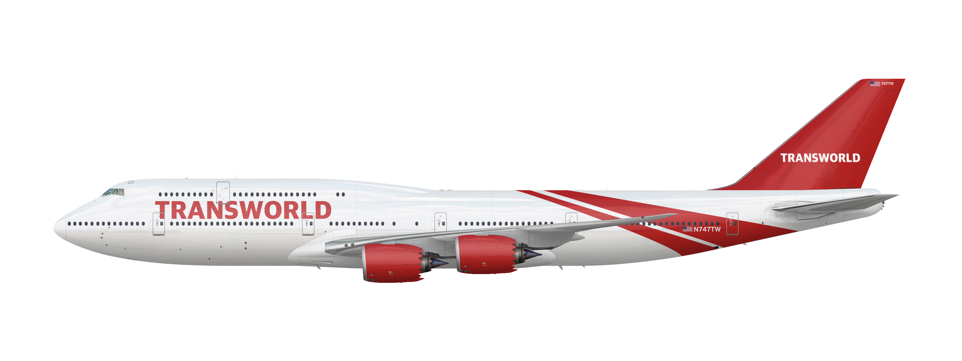 Twa 747 8i