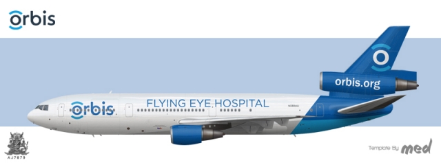 Orbis Flying Eye Hospital Ajs Liveries Gallery Airline Empires