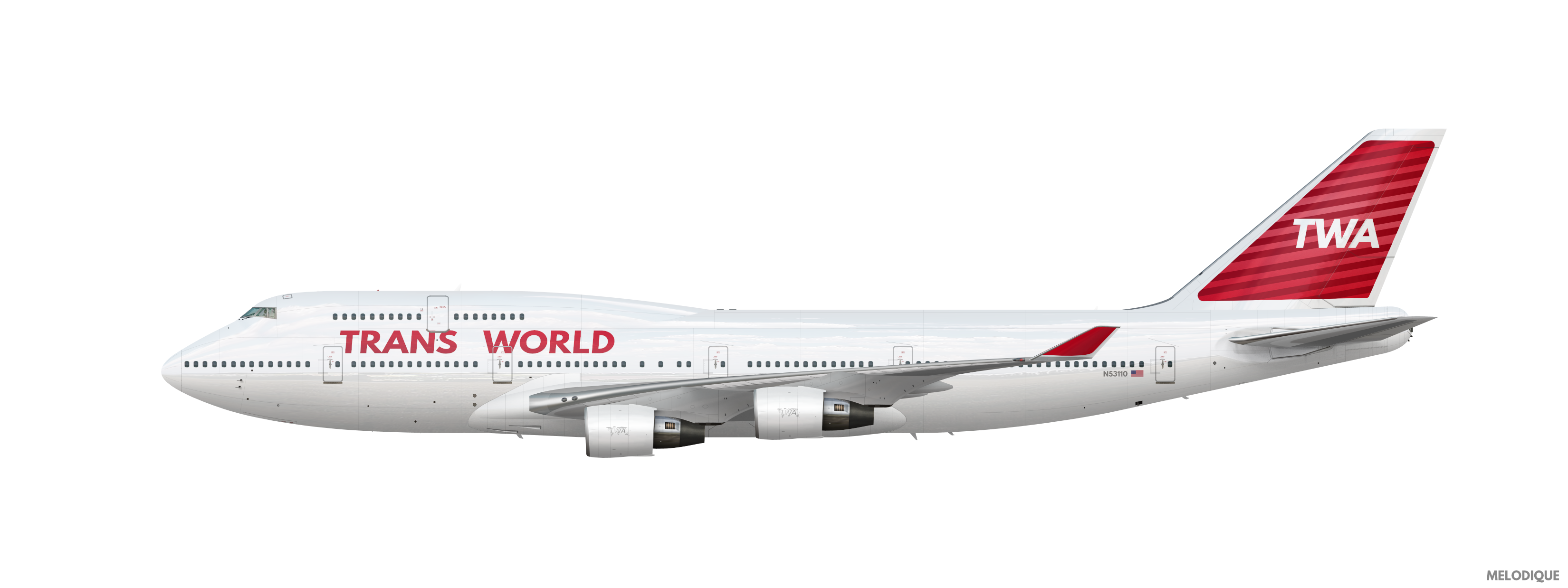 Twa 747 Png By Irfan221 On DeviantArt, 49% OFF