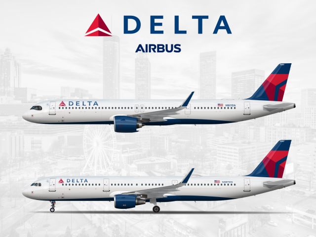 Delta Airlines New Livery