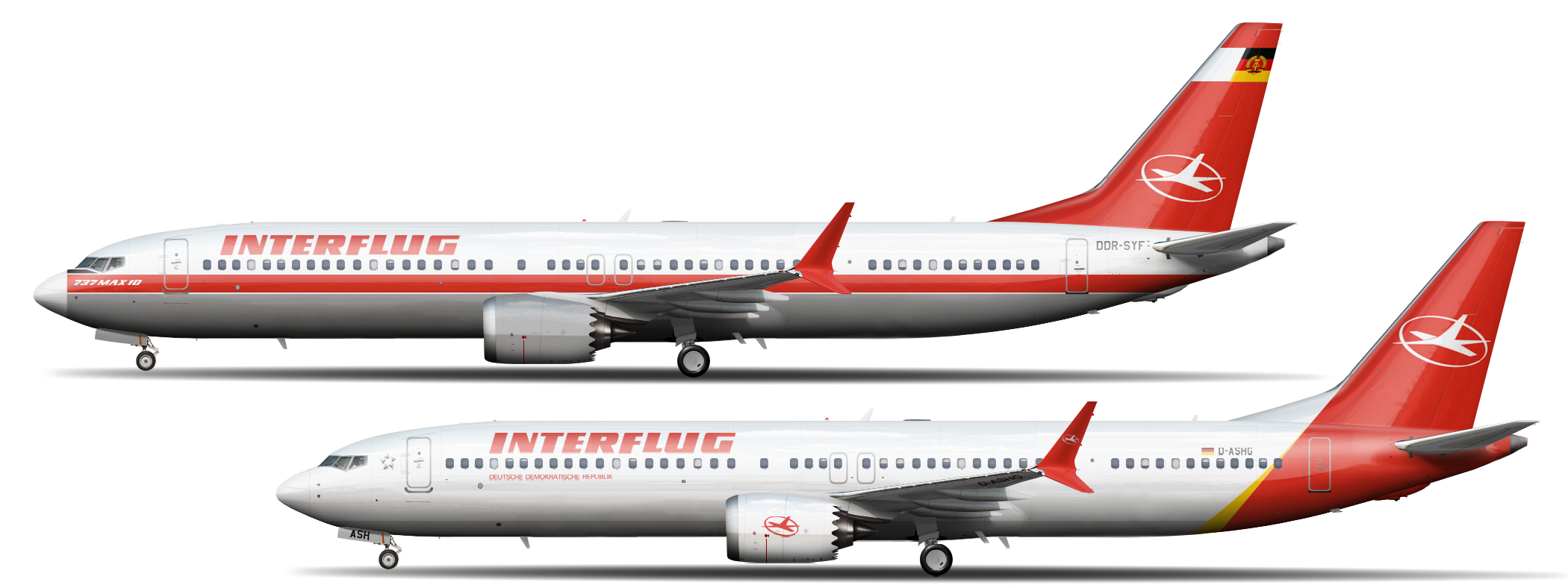 Interflug Logo ScaleModelStore.com :: Herpa Wings 1:200 572873
