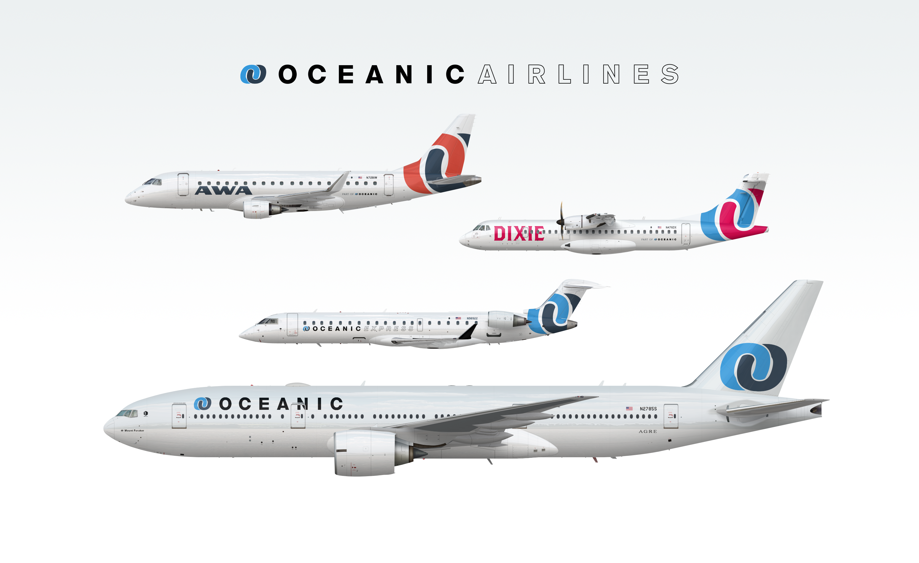 Oceanic Airlines Logo Oceanic YouTube